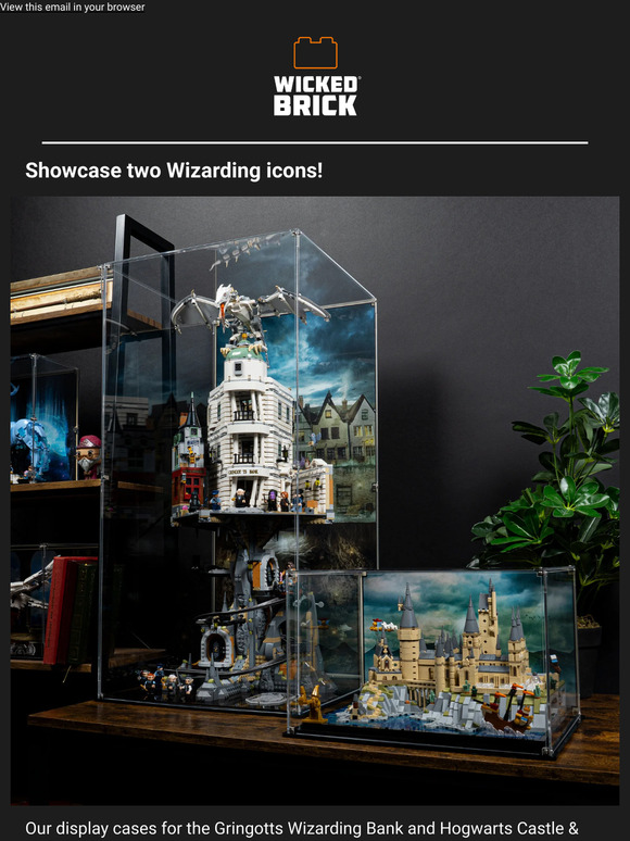 Wicked Brick: Two Wizarding displays have arrived 🪄 | Milled