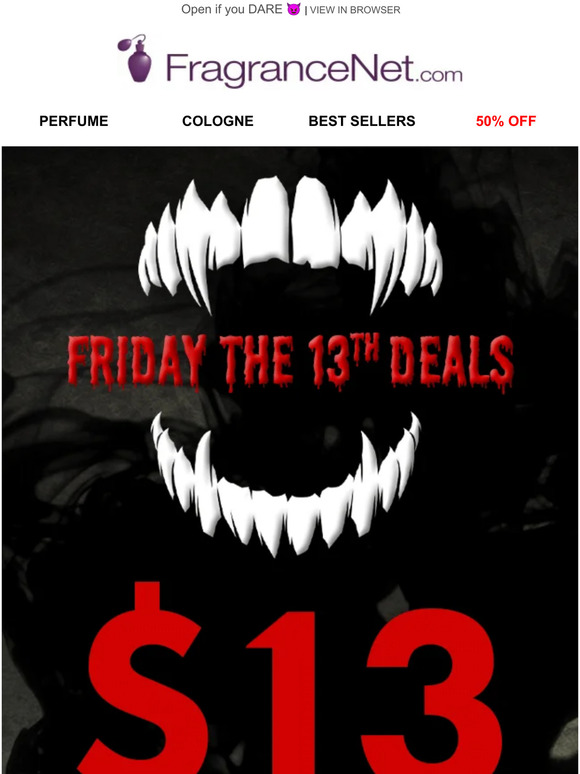 FragranceNet: 🌕 Friday the 13th SPOOKY SAVINGS | Milled