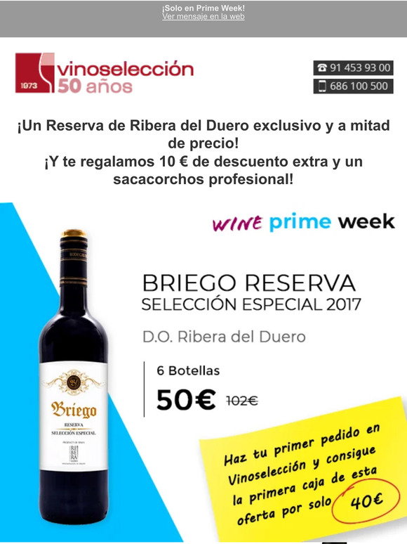 VinoSeleccion: ¡Un Reserva de Ribera del Duero exclusivo y a mitad de ...