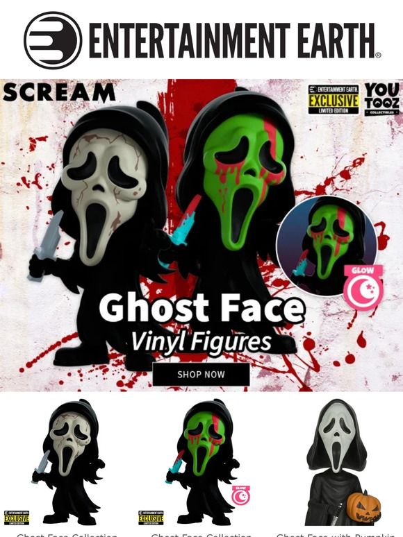 Entertainment Earth: Exclusive New Ghost Face Figs - Start Screamin'! 😱 ...