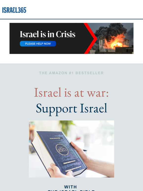 THE ISRAEL BIBLE: Support Israel with the Israel Bible | Milled