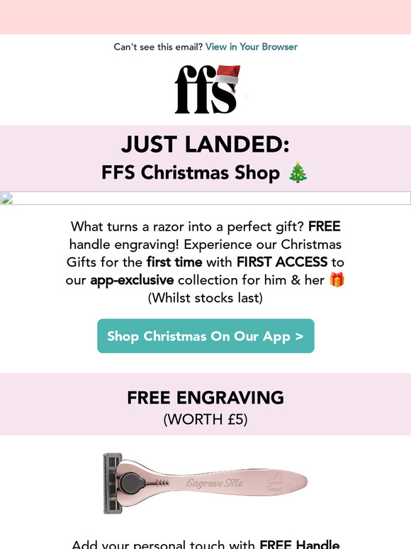 Friction Free Shaving: 2023 FFS Christmas Shop - Now OPEN 🎁 | Milled