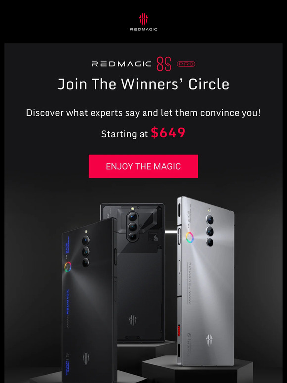 RedMagic WW: 🎙Media's Take on REDMAGIC 8S Pro | Milled