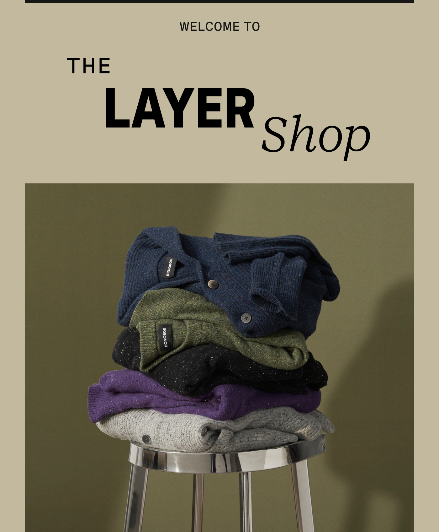 Bonobos: Introducing The Layer Shop | Milled