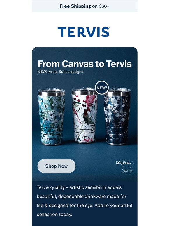 Tervis: Beautiful NEW! Designs Just Dropped | Milled