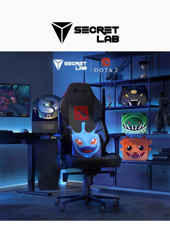 Secretlab: Blue. Mischievous. Very cuddly. | Milled