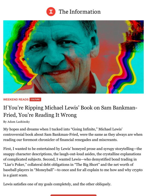 The Information: Lashinsky: In Defense of Michael Lewis | Milled