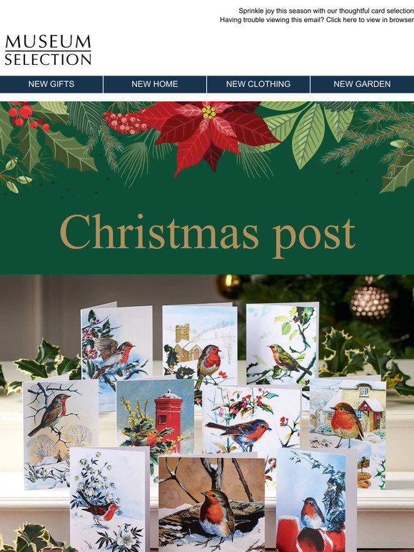 Museum Selection: Festive Artistry in Every Card: NEW Christmas ...