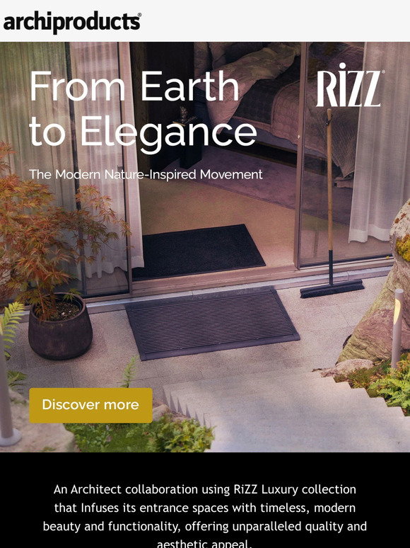 Archiproducts: RiZZ luxury mats and brooms: become an exclusive partner ...