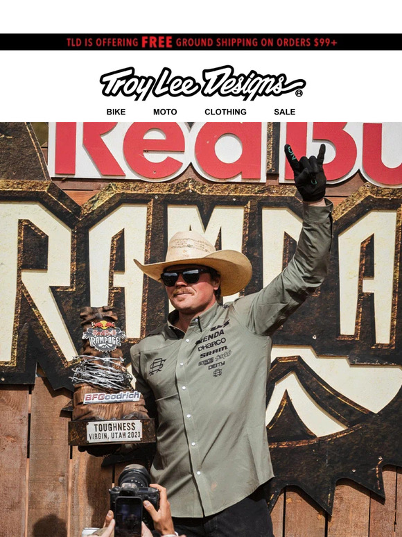 Troy Lee Designs: Cam Zink Wins Rampage🏆 | Milled