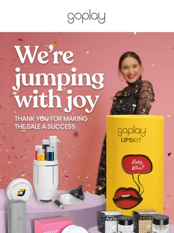 GoPlay Cosmetics: Missed the sale? No worries. | Milled