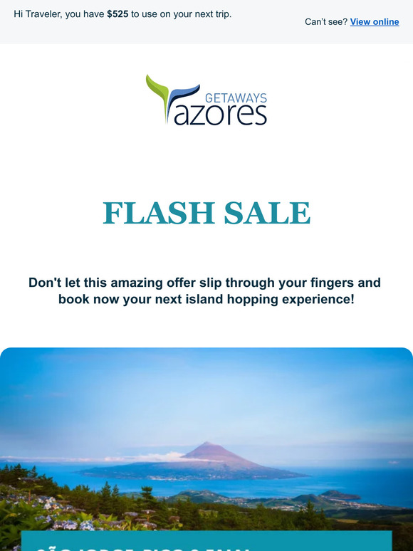 Azores Getaways: From $999 - Azorean Triangle Islands 🏔️ | Milled