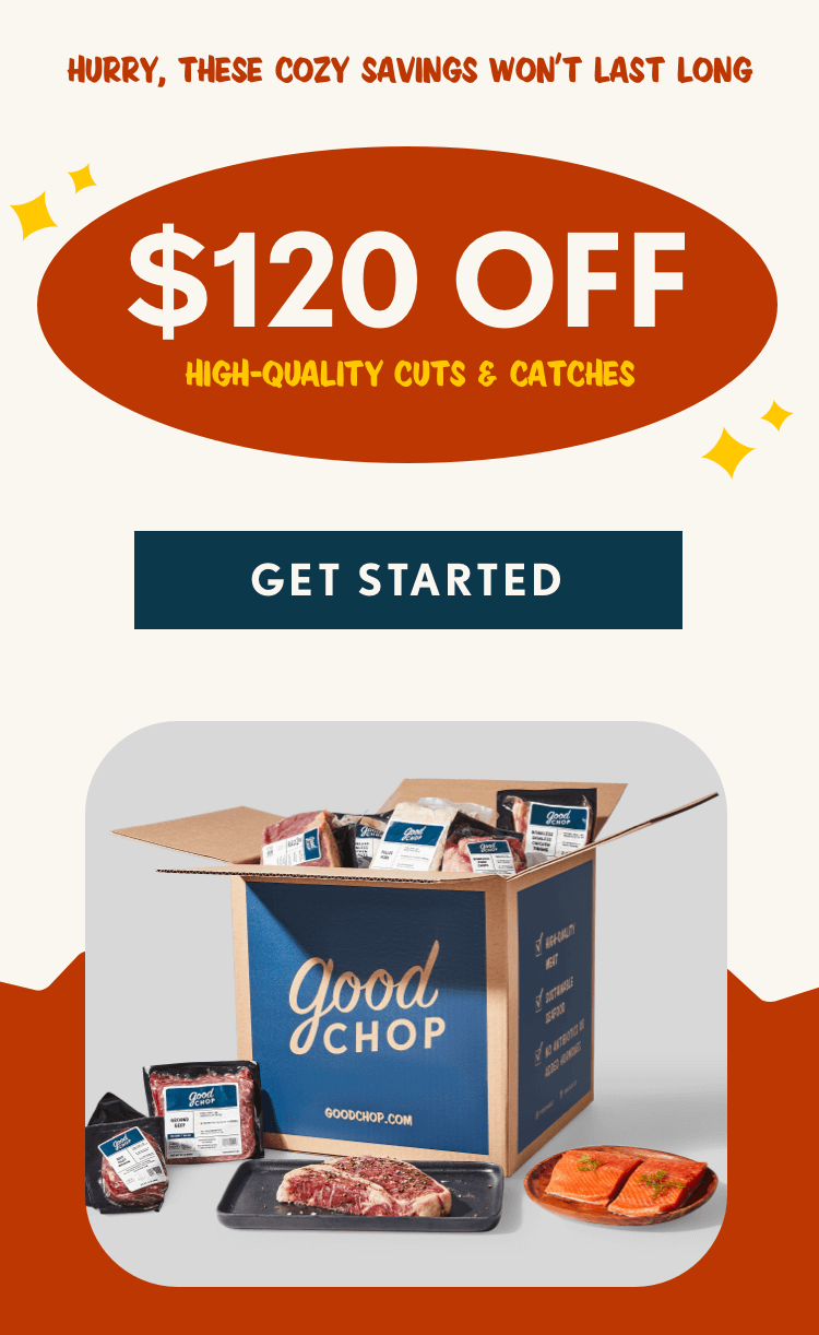 Good Chop: $120 OFF to Spice Up Your Savings 🍁 | Milled