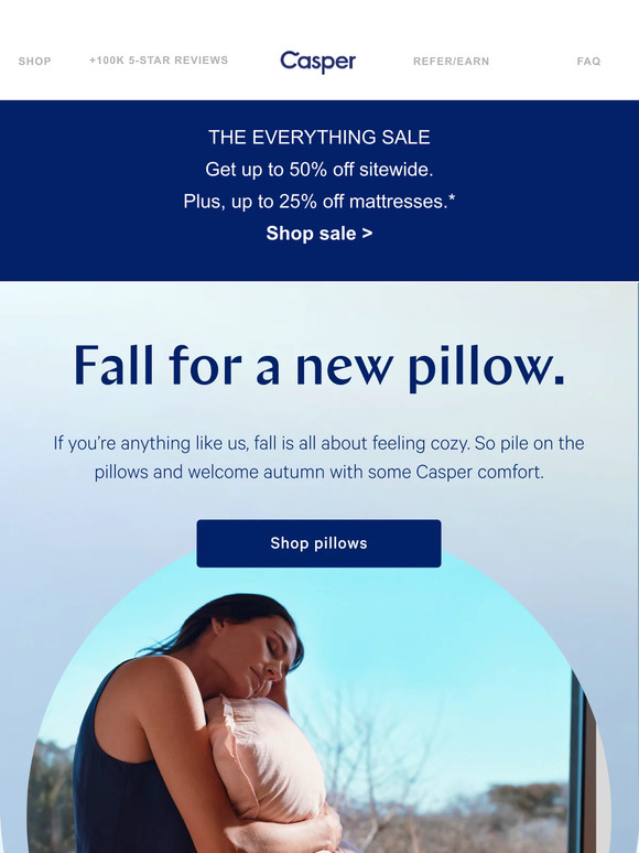 Casper: Fall is here 🍂Let’s fluff it up… | Milled