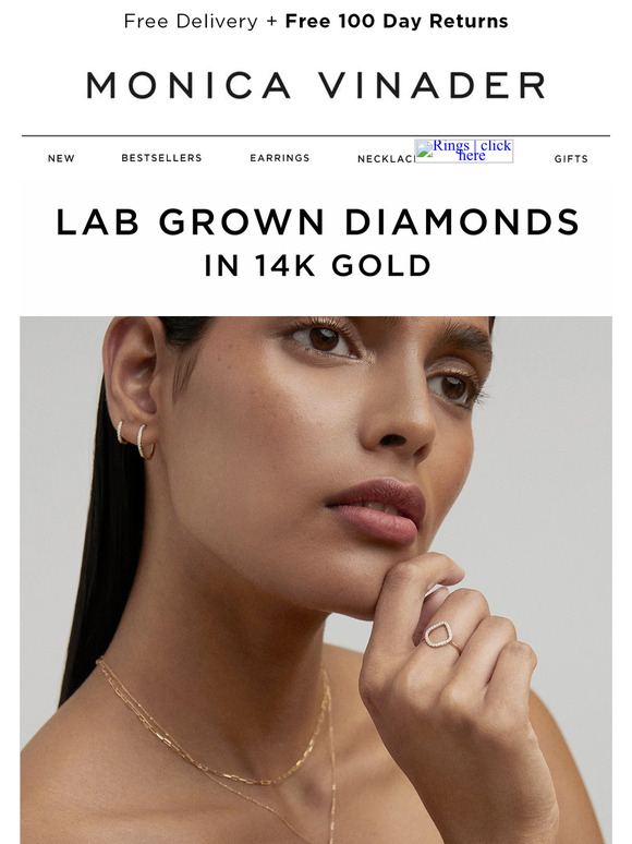 Monica Vinader: NEW | Diamonds, Redefined | Milled