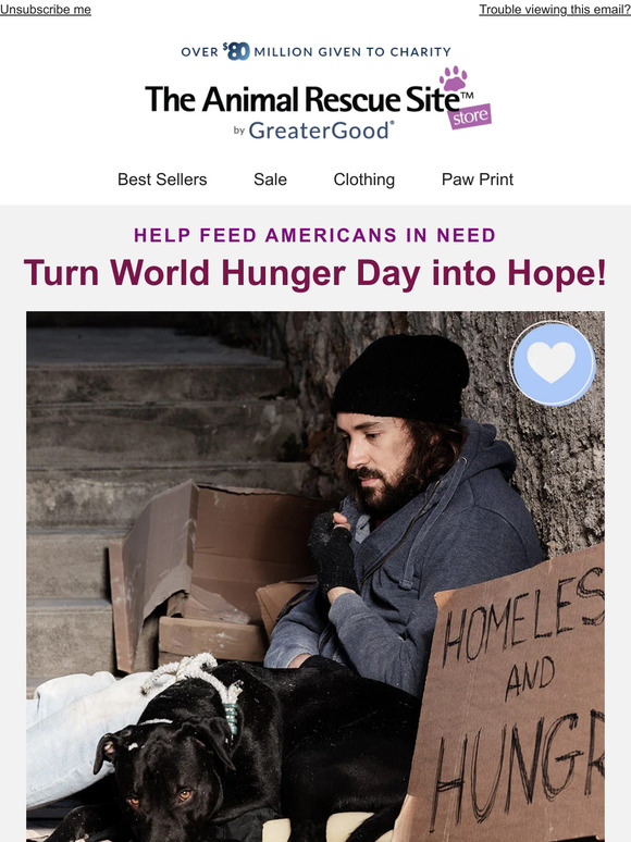 The Animal Rescue Site: 🐾 Ready to Join the Pack? World Hunger Day is ...