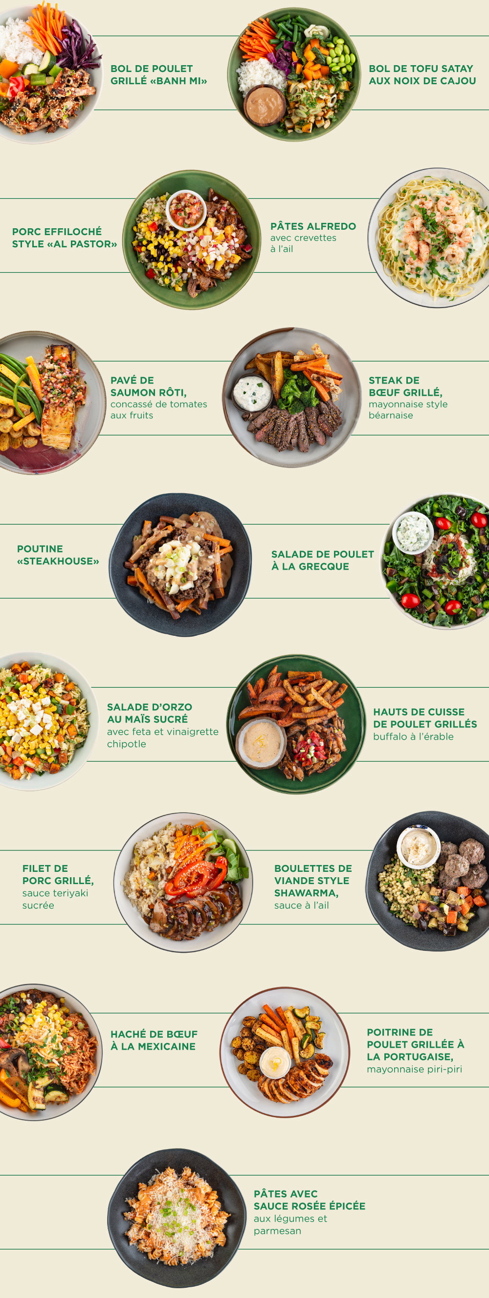 WeCook: Voici notre menu de la semaine du 23 au 29 octobre | Milled