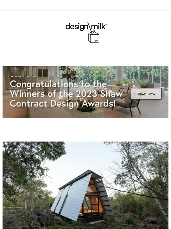 Design Milk: Weekly Digest: SULA: A Prefabricated A-Frame Cabin in the ...