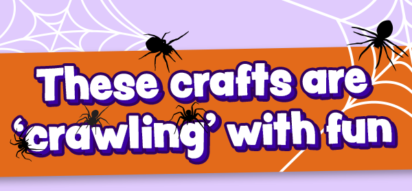 Baker Ross: 🕷The Top 12 Bat & Spider Craft Kits You Need To Try 🦇 | Milled