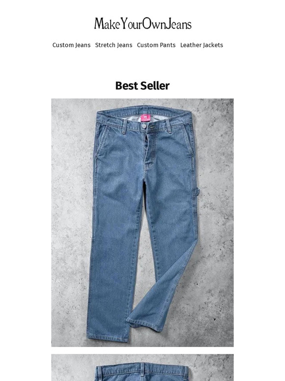 Make your own Jeans: Carpenter Style Cargo Denim Jeans | Milled