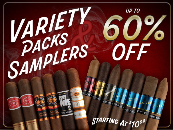 Best Cigar Prices: 🍂 Variety Packs and Samplers Starting at $10.99 🍂 ...