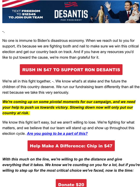 Ron DeSantis: This is why this election matters | Milled