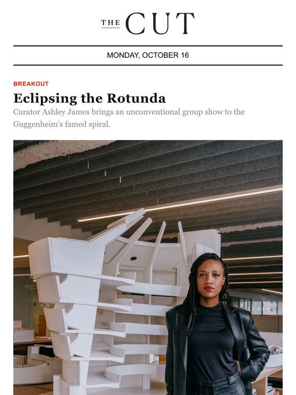 The Cut: Curator Ashley James Brings a Fresh Perspective to the ...