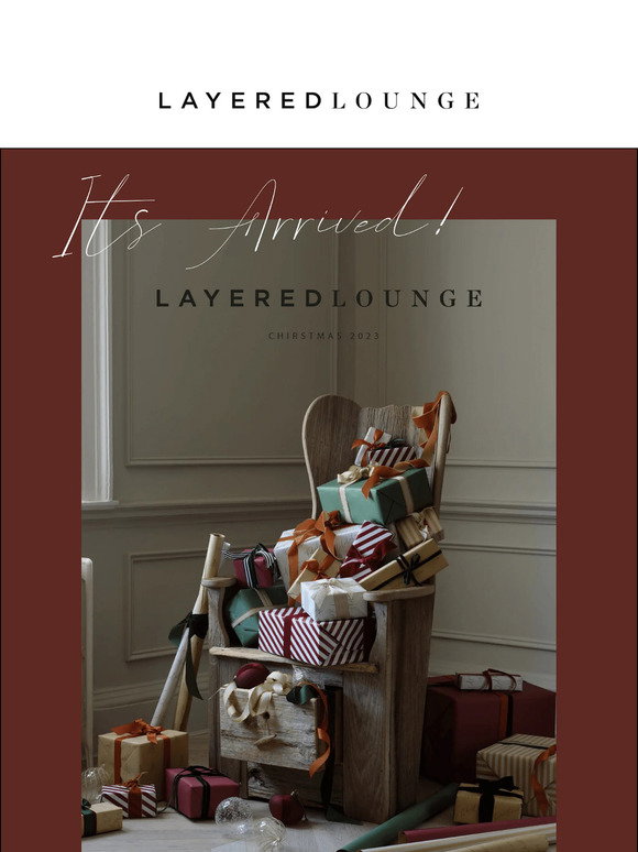 Layered Lounge: 🎄It's finally here... | Milled
