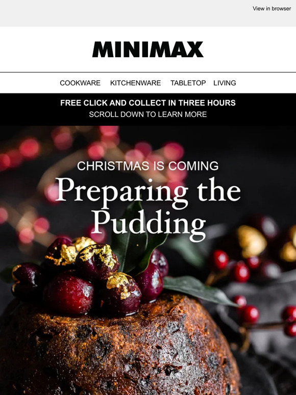 Minimax: Time to prepare the pudding! | Milled