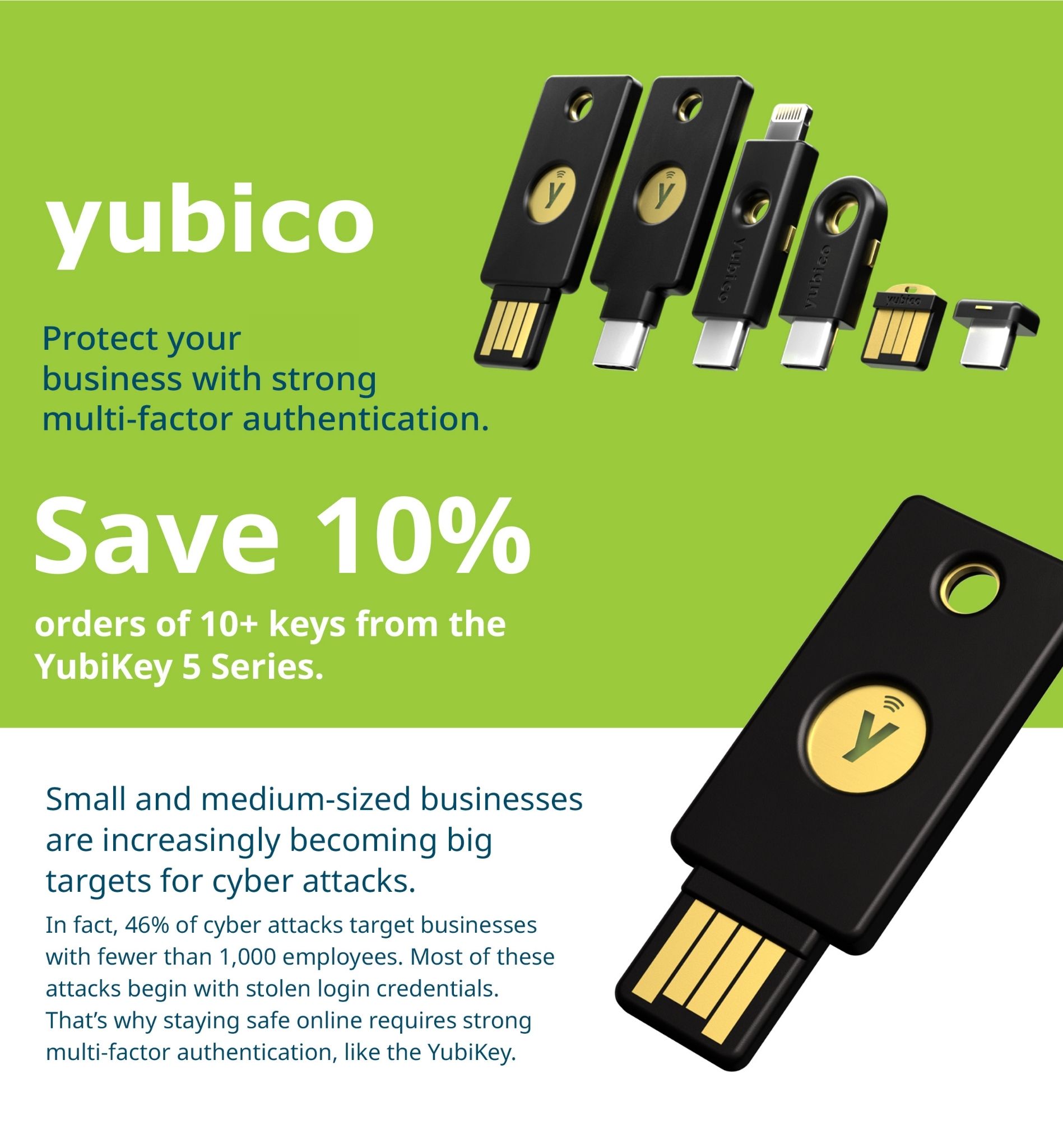 Misco: Save 10% on the YubiKey 5 Series this month! | Milled