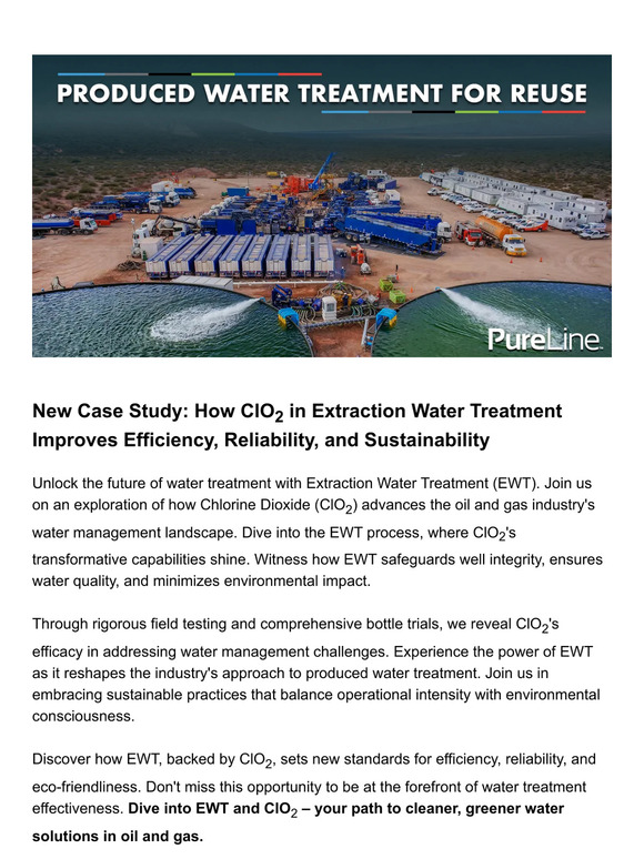 Hart Energy: New Case Study: The Benefits of ClO2 in Extraction Water ...