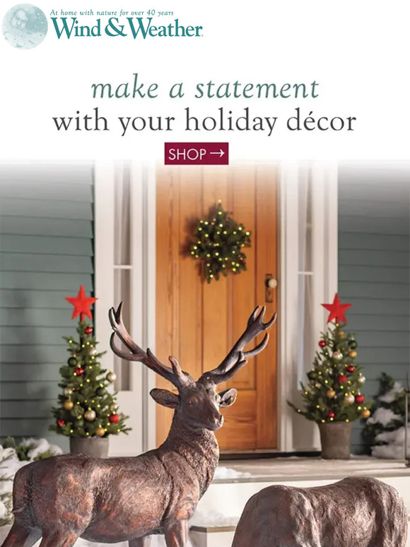 Wind and Weather: Conversation-Worthy Holiday Décor | Milled