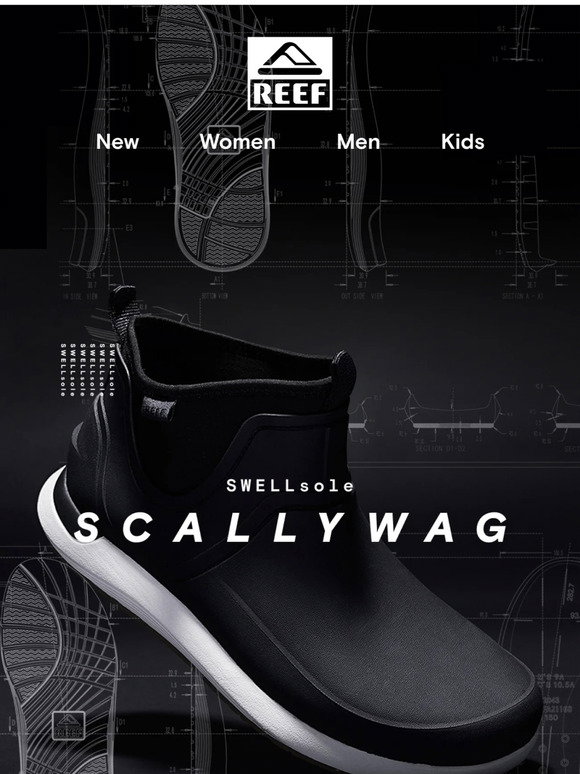 Reef: Meet the New SWELLsole Scallywag | Milled