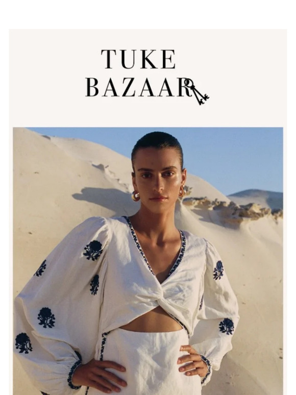 TUKE BAZAAR: A TUKE Trunk Show: Desert Queen's SS24 Collection | Milled