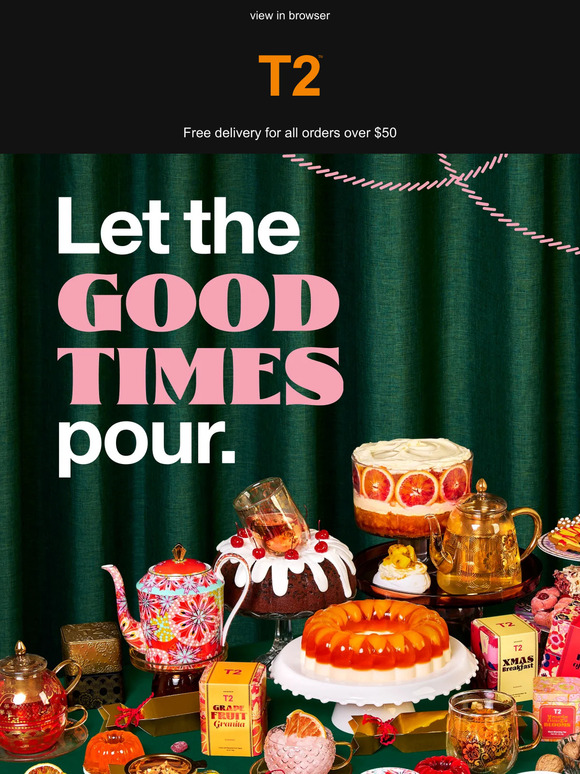 T2 Tea: The T2 festive collection has arrived! | Milled