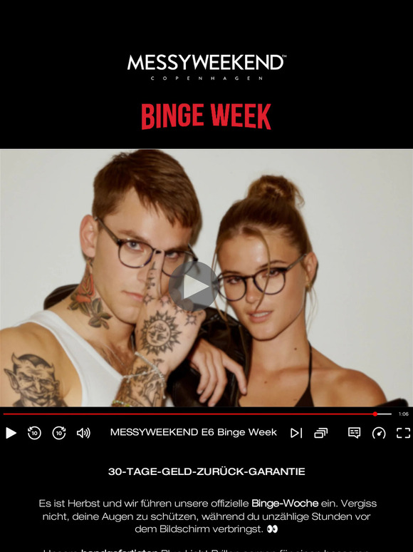 Messy Weekend: Offizielle MW Binge Week | Milled