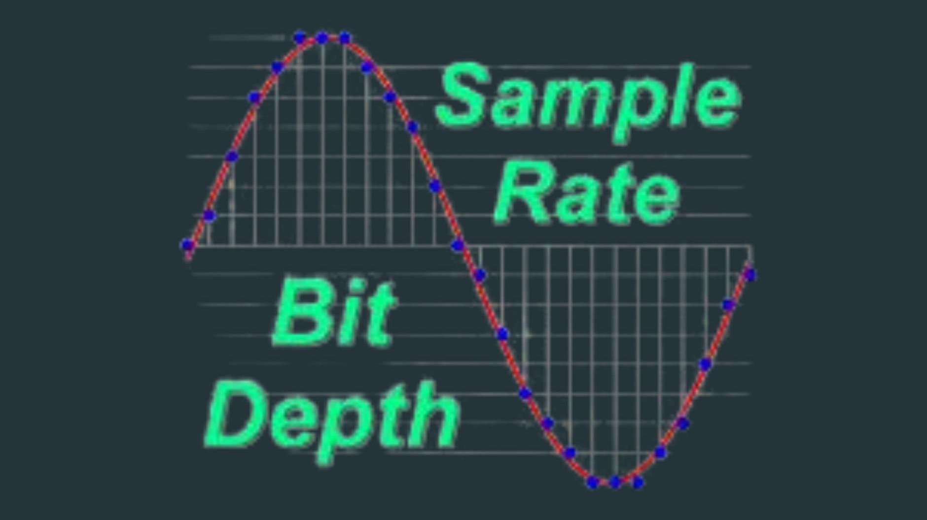 Apos Audio: What Are Sample Rate and Bit Depth? | Milled
