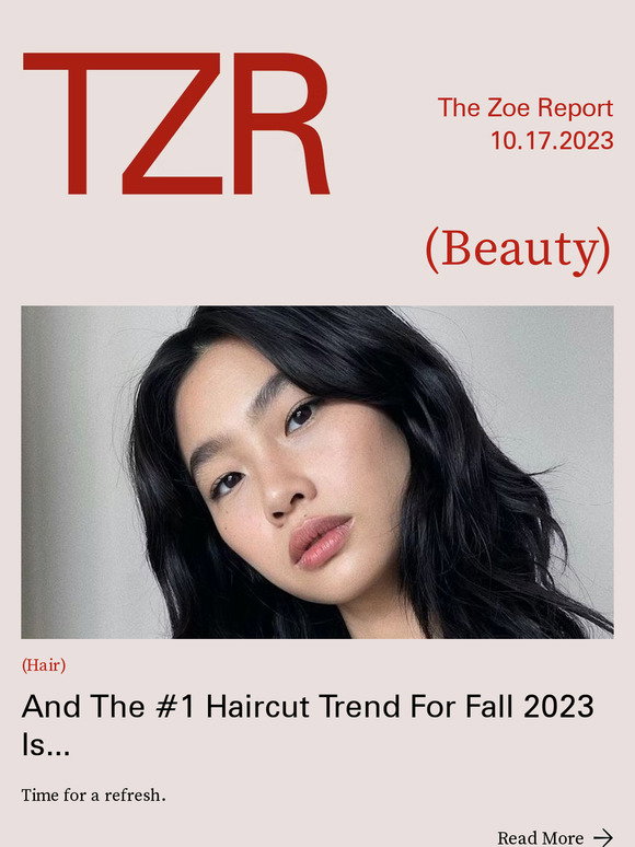 The Zoe Report: And The #1 Haircut Trend For Fall 2023 Is... | Milled