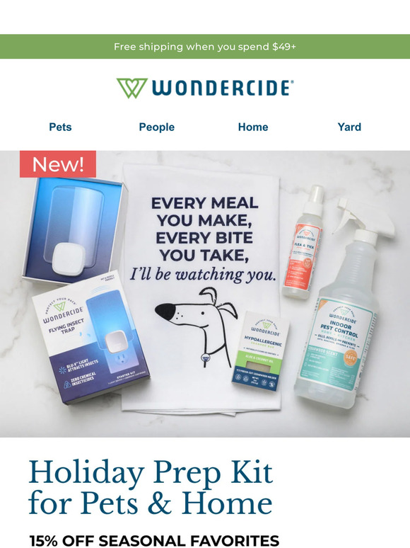 Wondercide: NEW! Holiday Prep Kit. 🤩 | Milled