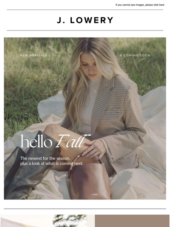 J. Lowery: Hello Fall 🤎 New Arrivals & What’s Coming Next | Milled