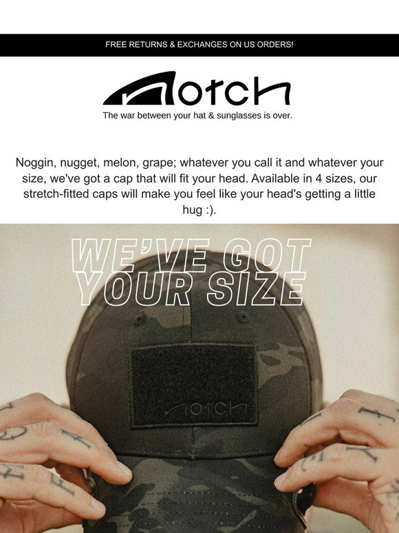 Notch: Huge noggin? Tiny nugget? | Milled