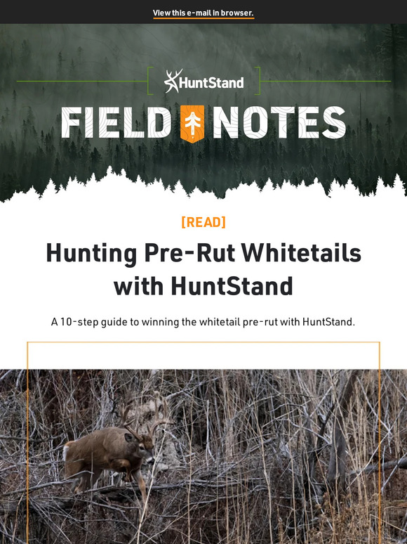 HuntStand: 🦌 10 Steps to Pre-Rut Whitetail Success | Milled