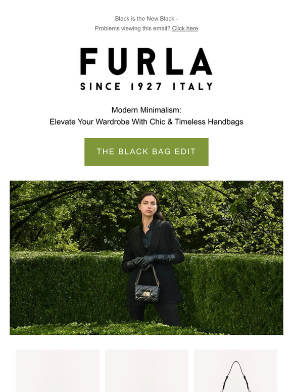 Furla: Embrace the Dark Side With Our Curated All-Black Edit | Milled