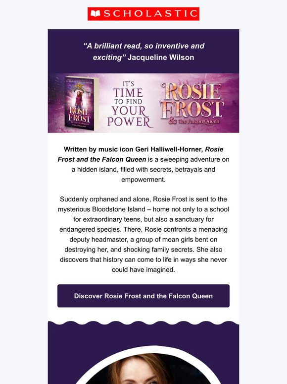 Scholastic: Find your power with Geri Halliwell-Horner | Milled