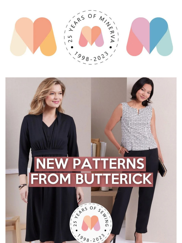 Minerva: Fresh styles from Butterick! 👗 | Milled