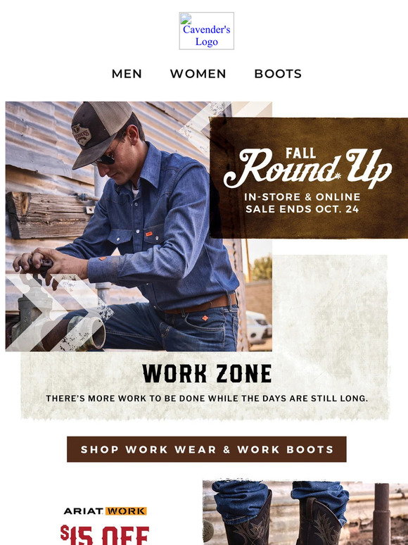 Cavender's: Savings to Get the Job Done | Milled
