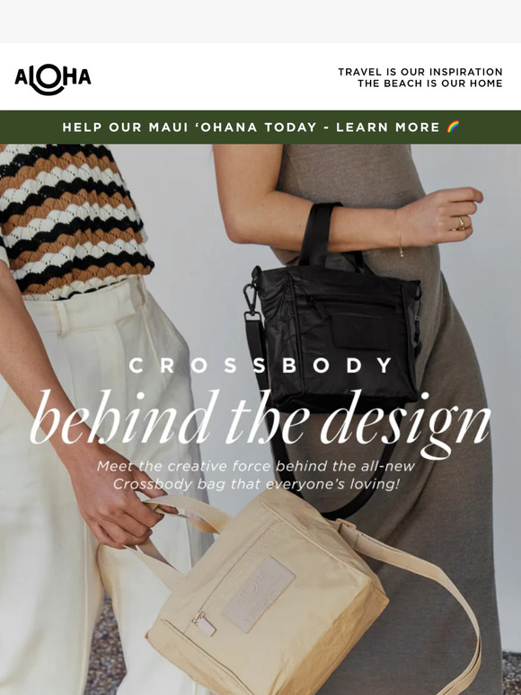 ALOHA Collection: Behind the Design: NEW Crossbody | Milled