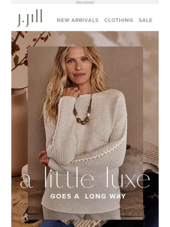 J.Jill: Have you seen our new Pure Jill Collection? | Milled