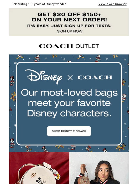 Coach: Get Gifting With Our New Disney x Coach Collection | Milled