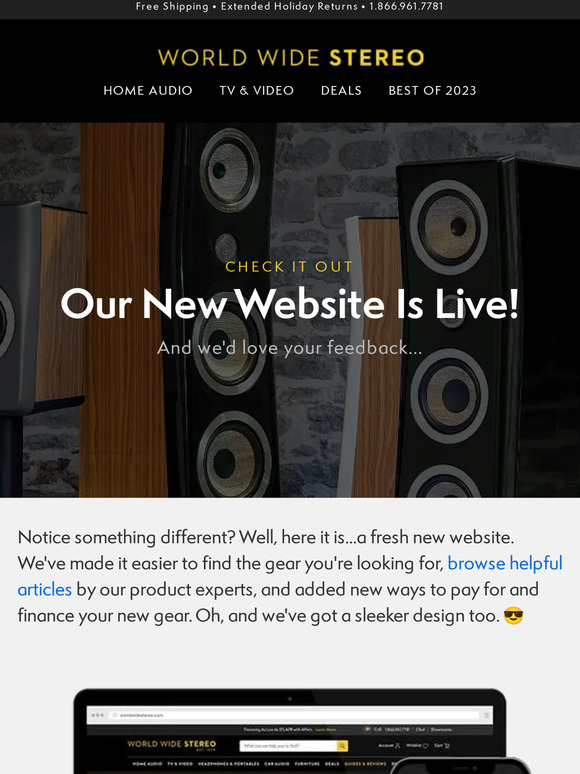 World Wide Stereo: Have you seen the new World Wide Stereo? | Milled